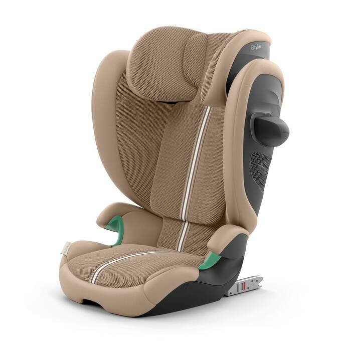 Автокресло 2/3 CYBEX Solution G2 Plus Almond Beige, от 3 до 12 лет, 15-36 кг (100 до 150 см), ISOFIX, бежевый