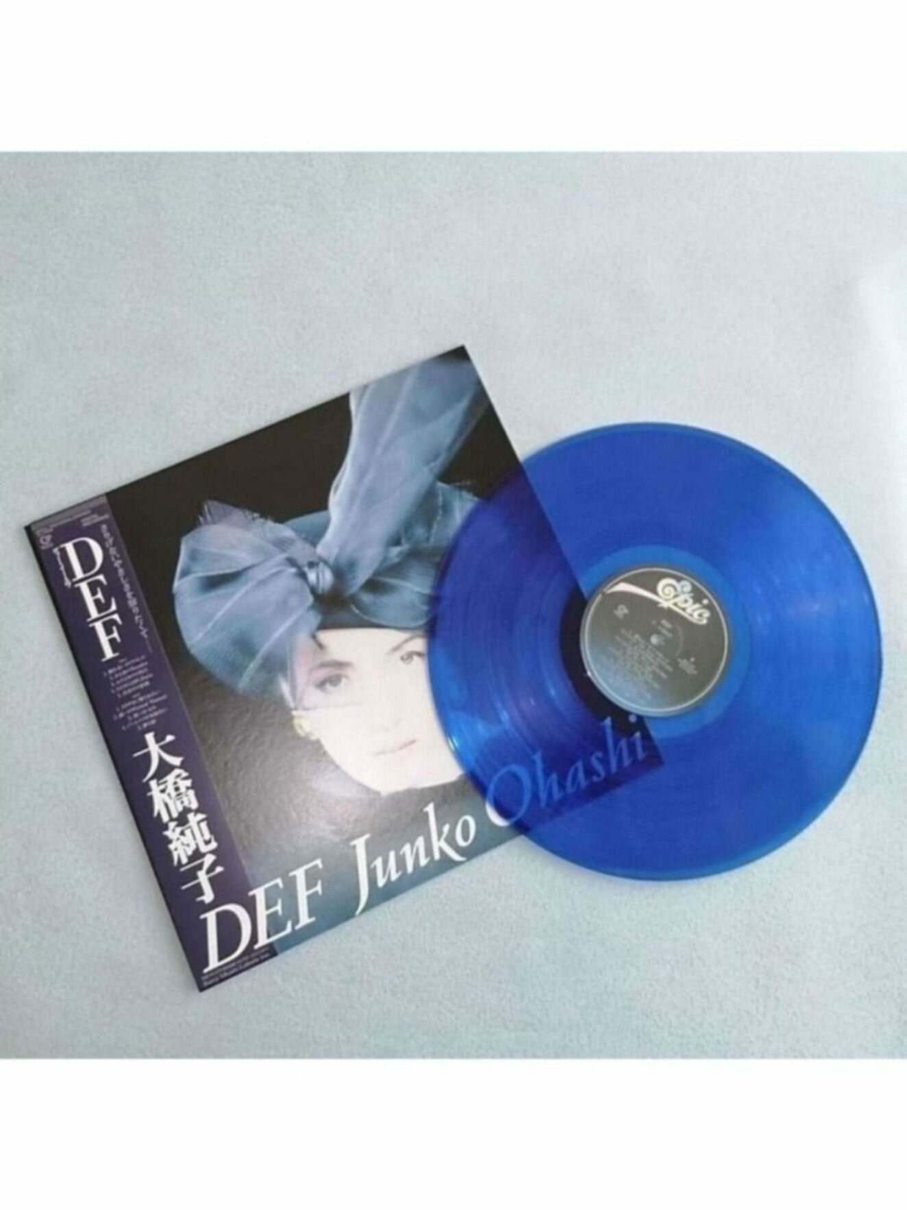 Виниловая Пластинка Junko Ohashi - DEF Vinyl, Album, Limited Edition, Reissue, Blue Clear SS, LP, Ori*inal,