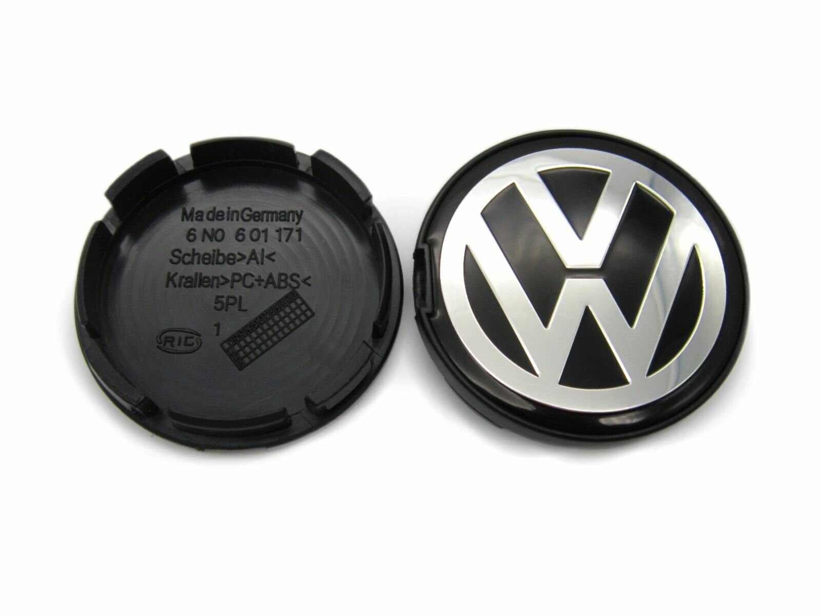 Колпачок, заглушка на литой диск Фольксваген 56/52/7 мм, OEM 6N0601171, 1 шт.