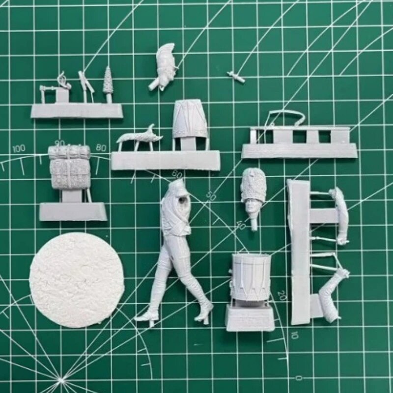 Коллекционная модель JIJIE Французский кавалерийский барабанщик 1/32