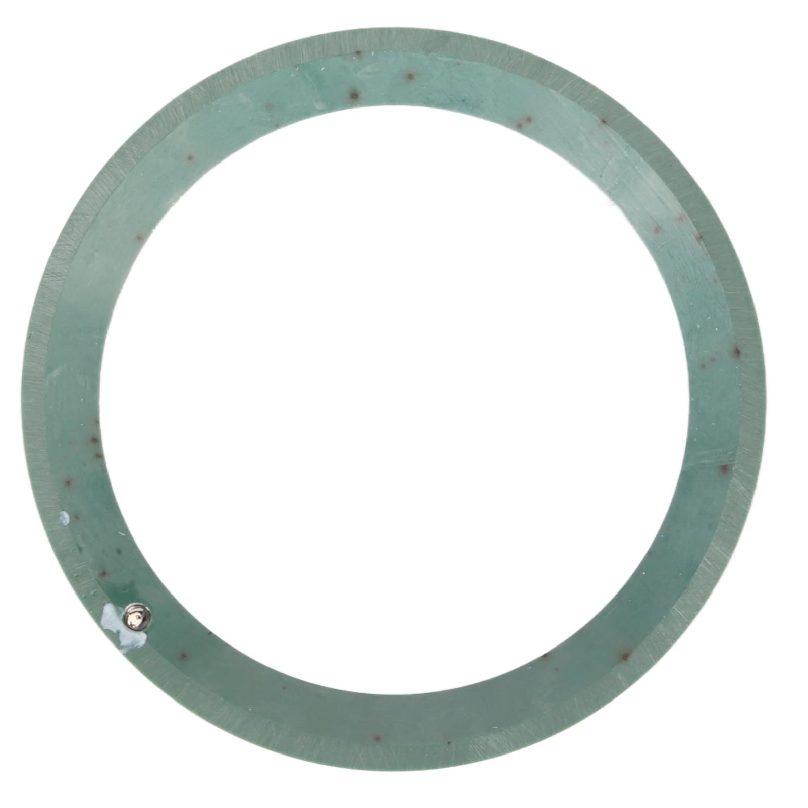 Кольцо для вставки в безель для часов диаметром 40 мм, прозрачная шкала, светящаяся керамическая сменная вставка в безель, белый символ, зеленая задняя часть