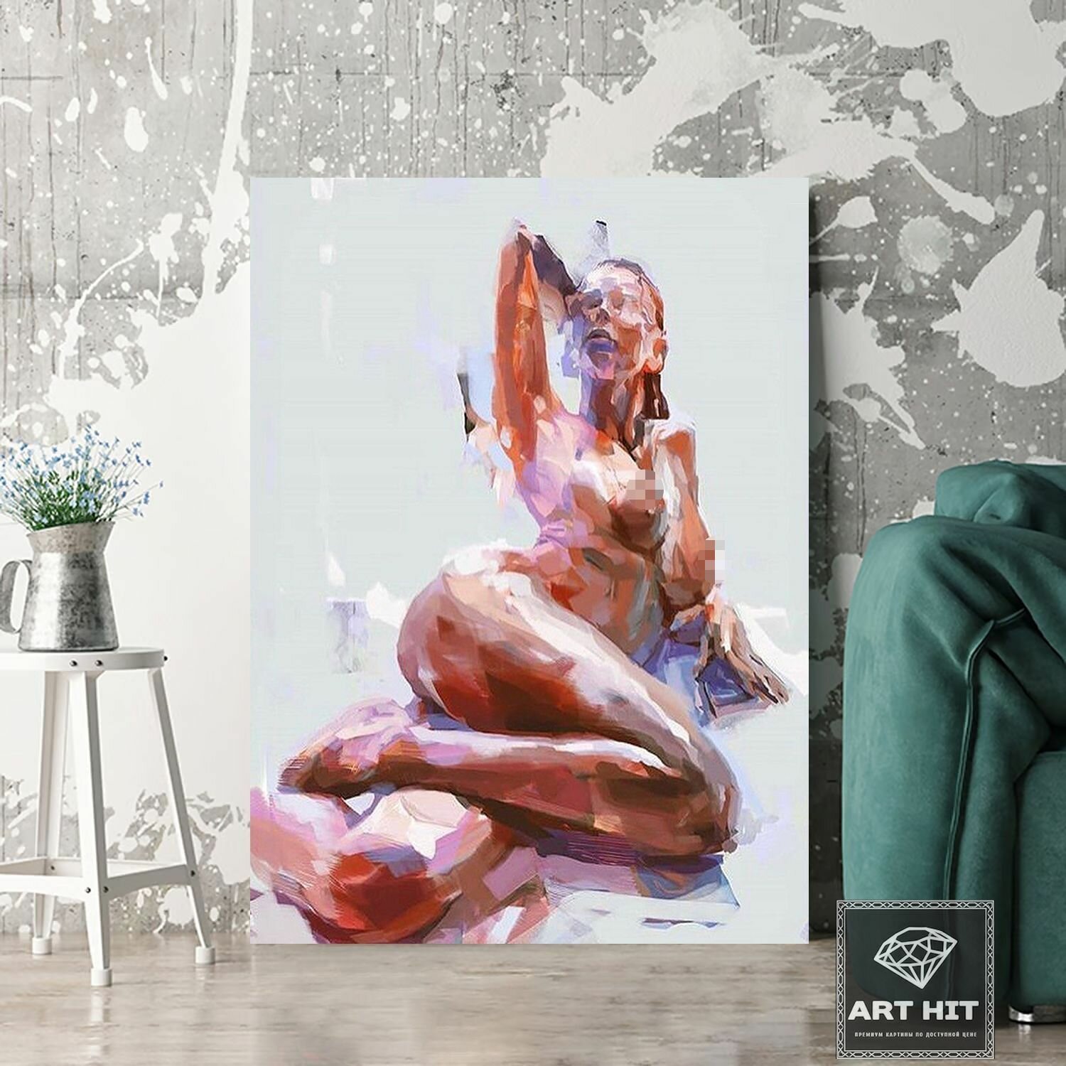 Картина эротика, арт эро, 40х60 см.