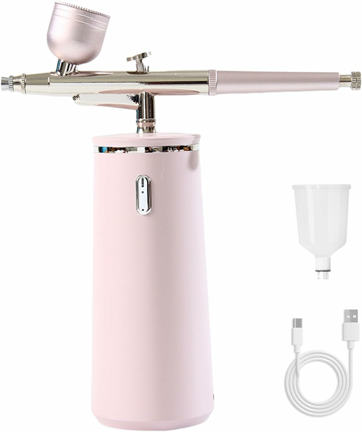 DINGXIAN Нано-увлажнитель лица с портативным кислородным спреем 0.3 мм - Заряжаемый микротуман для глубокого увлажнения кожи, массаж лица с минеральной водой, устройство для домашней косметологии