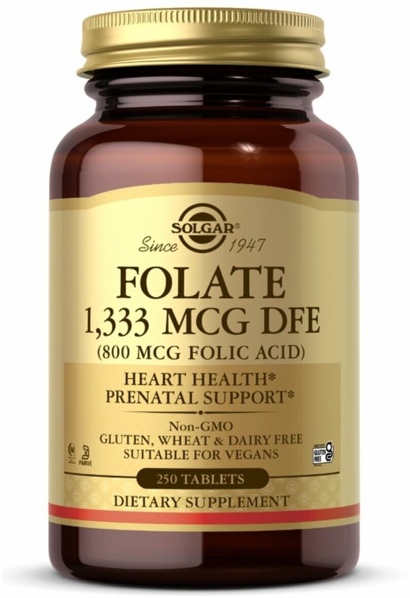 Folic Acid 800 mcg Tablets 250