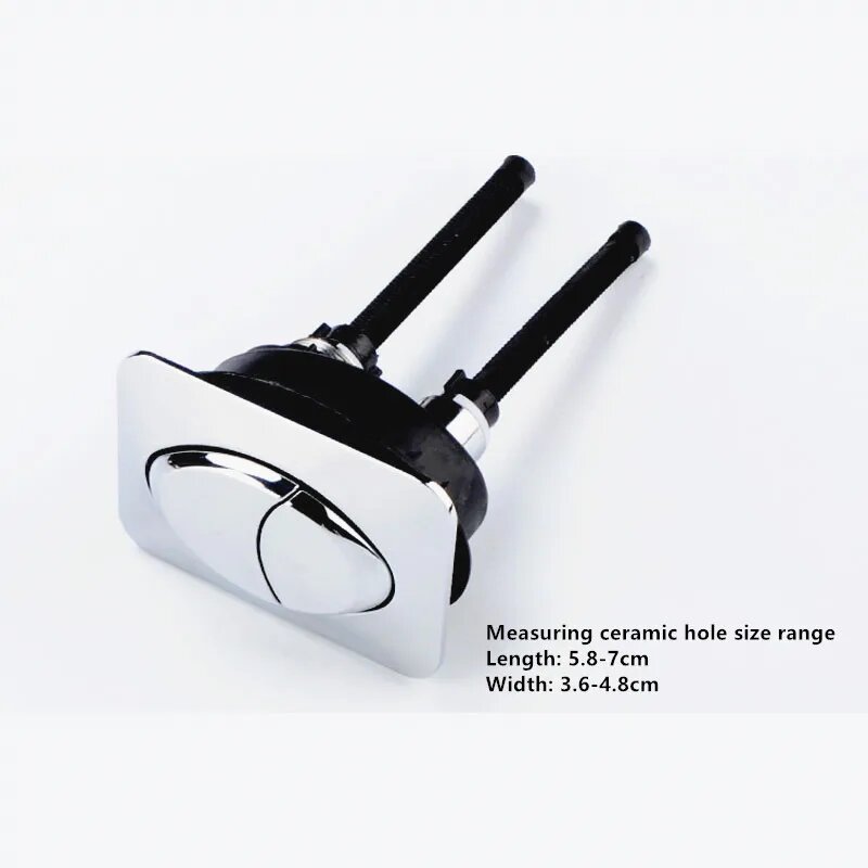 Кнопка слива для унитаза xTruly, двойная, ABS