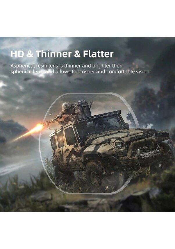 Линза для очков Playstation VR2 Hifylux для близорукости -1.0d, асферическая смола, подходит для PS VR2