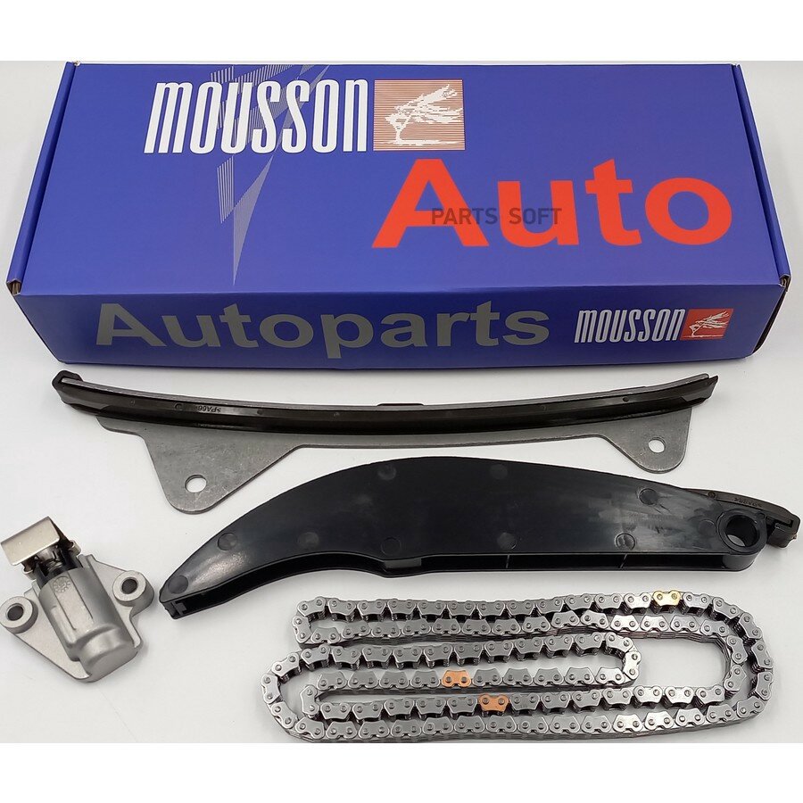 Комплект цепи ГРМ Kia/Hyundai 1,8L G4NB от официального дистрибьютора, MOUSSON, артикул STKG4NBC