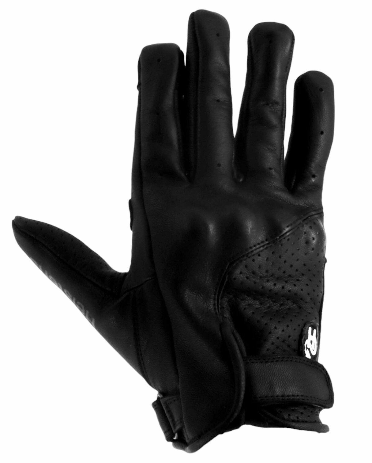 Мотоперчатки Helstons Gants Virage Air Cuir (10 / Черный)
