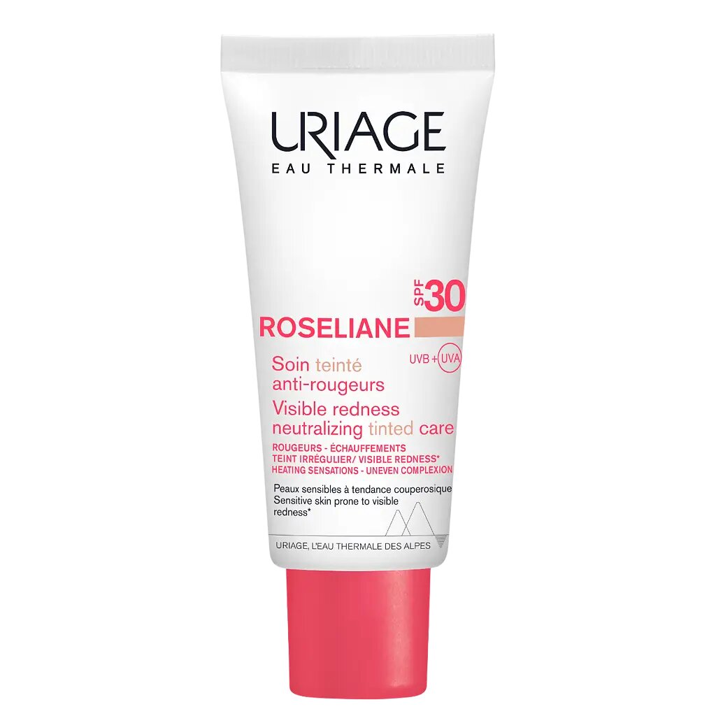 Uriage Roseliane CC Крем против покраснений с тональным эффектом SPF30 40 мл 1 шт
