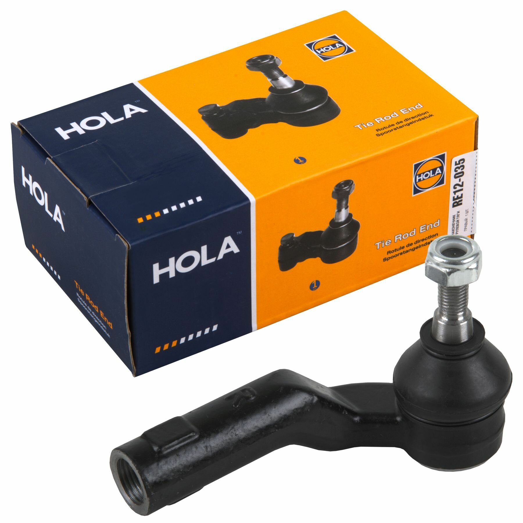 Наконечник рулевой тяги правый HOLA RE12-035 для MAZDA 3 (BK), 3 (BL)