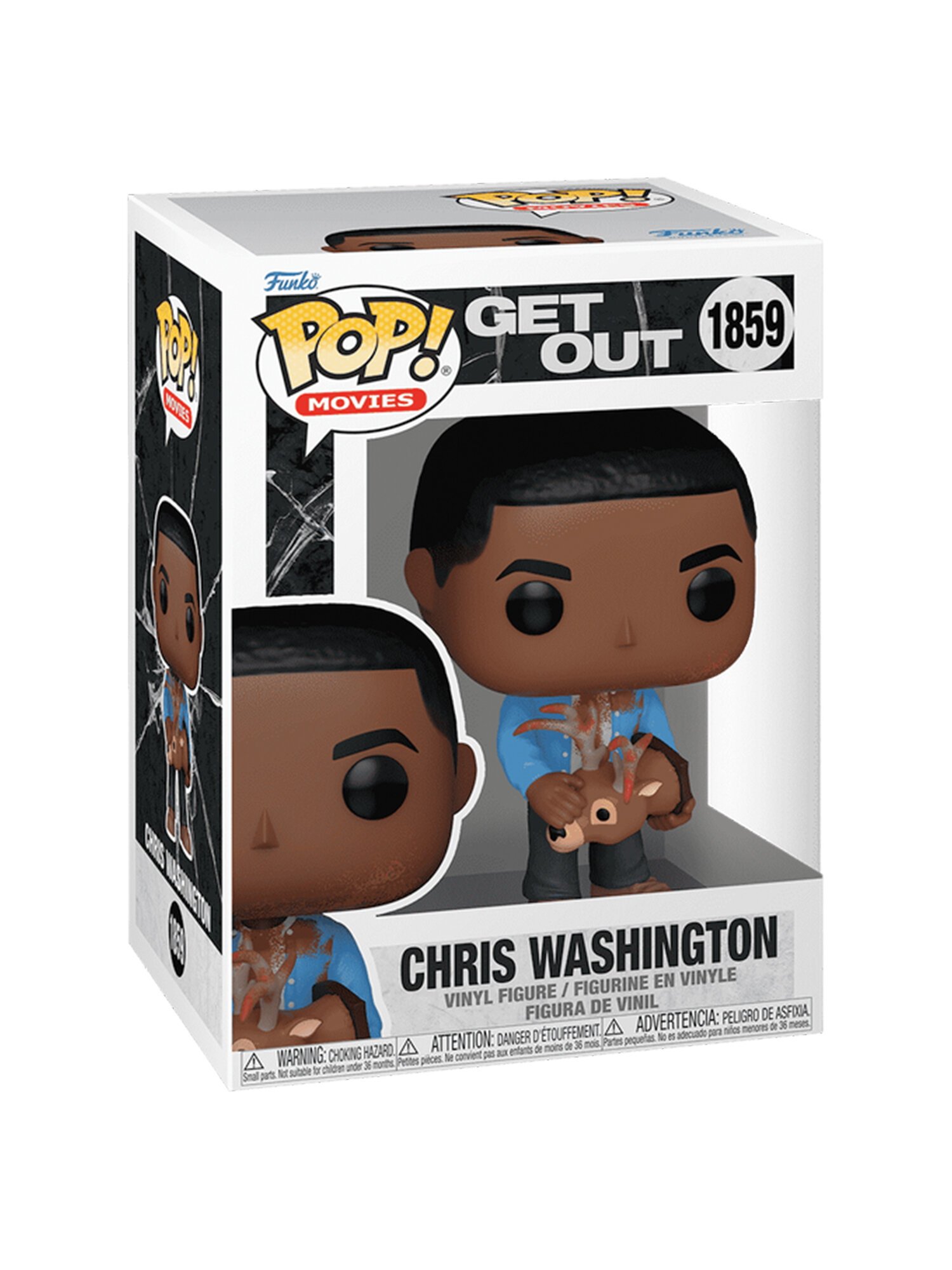 Фигурка Funko Pop Chris Washington 1859 Get Out из фильма Прочь