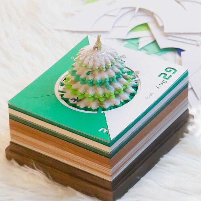 Отрывной календарь 2025 настольный на 365 дней с Бумажн ястреб, Подарок на день рождения