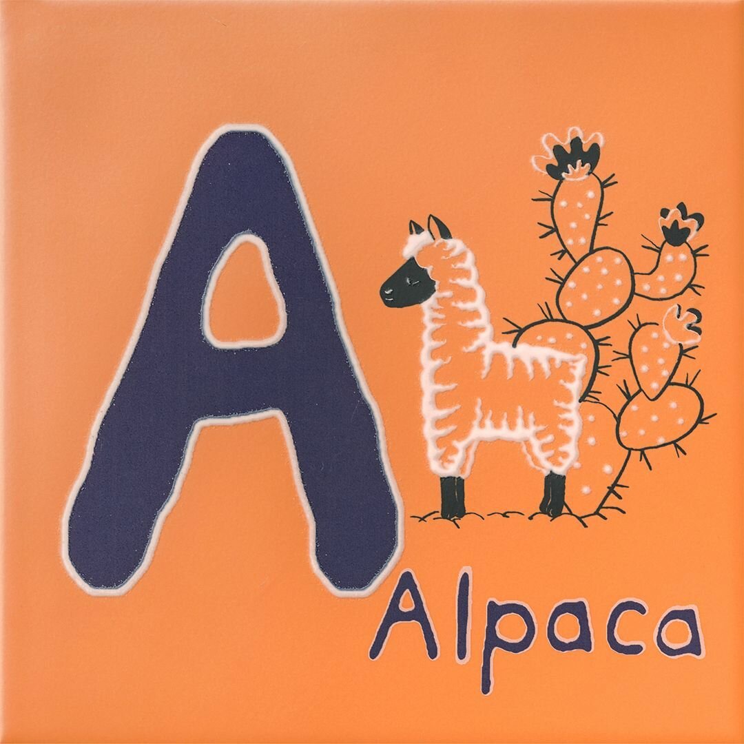 Керамическая плитка KERAMA MARAZZI OS/A228/5187 Декор Зоопарк "A" матовый 20x20x6,9 Цена за 1/шт