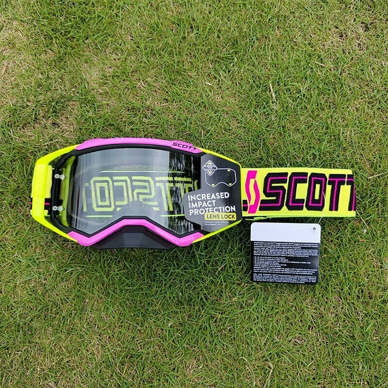 Мотоциклетные очки SCOTT, UV400, Очки для мотокросса, ATV, MTB, эндуро, внедорожный