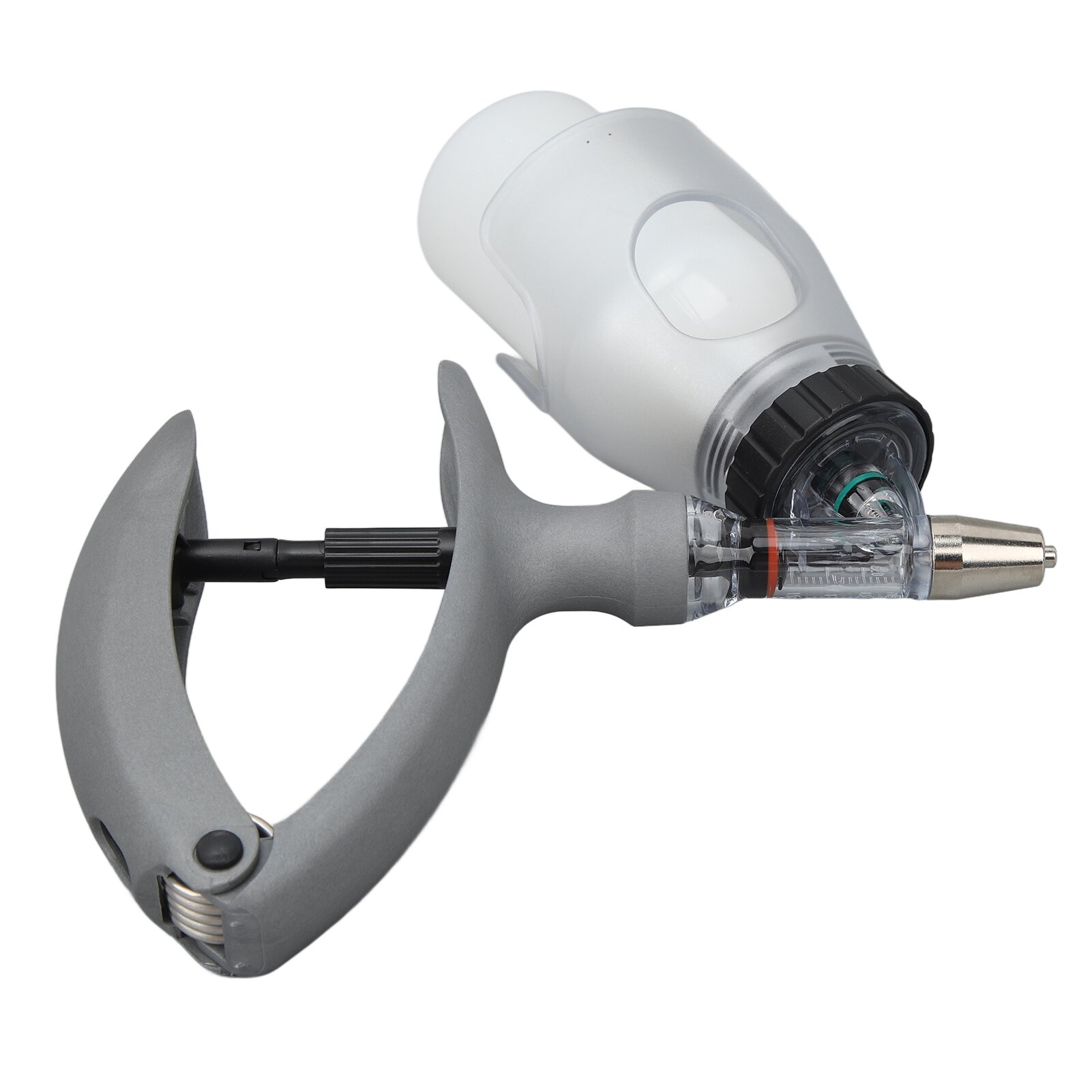 Инжектор для животных, шприц для скота, автоматический регулируемый шприц непрерывного действия, инъекция ветеринарной вакцины, 2 мл, 0,2-2 мл, регулируемый