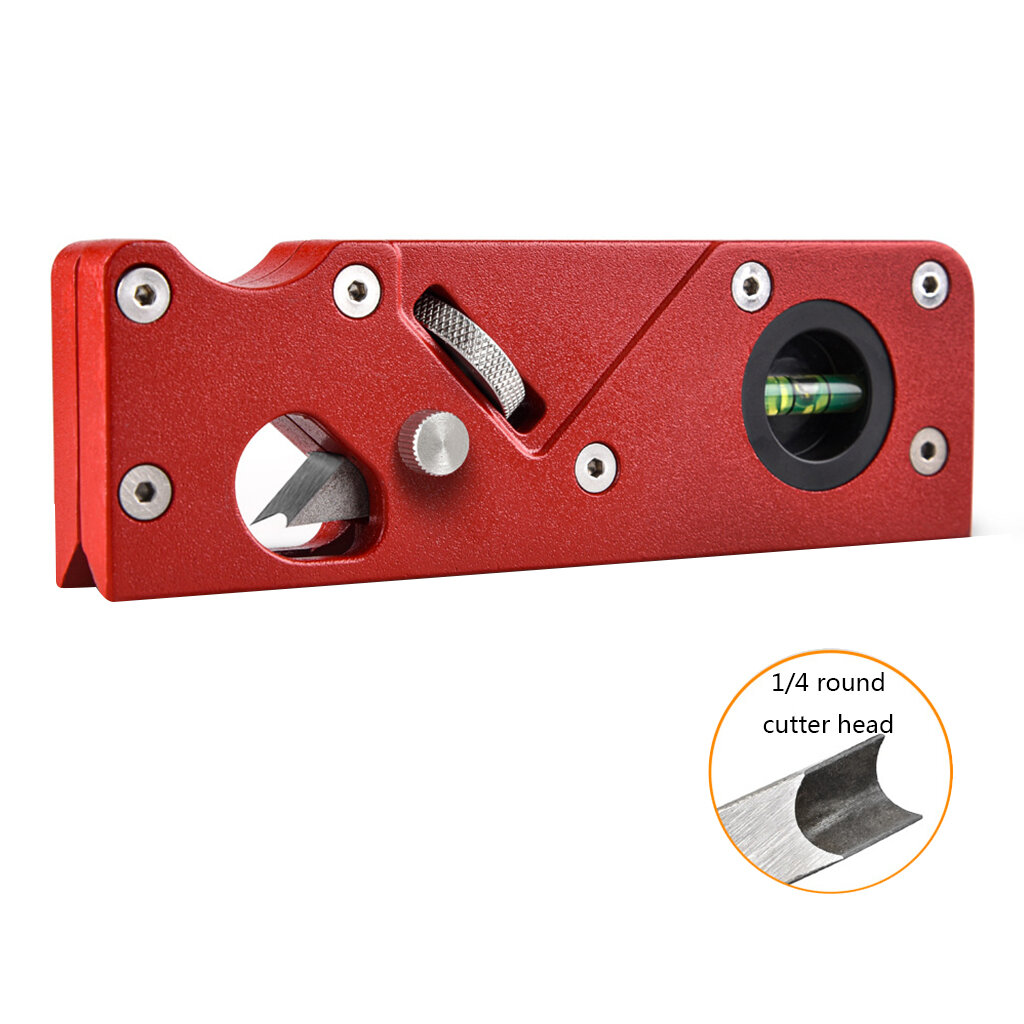 Ручной рубанок Быстрая обрезка кромок и снятие фасок Инструмент для выравнивания углов кромок Деревообработка