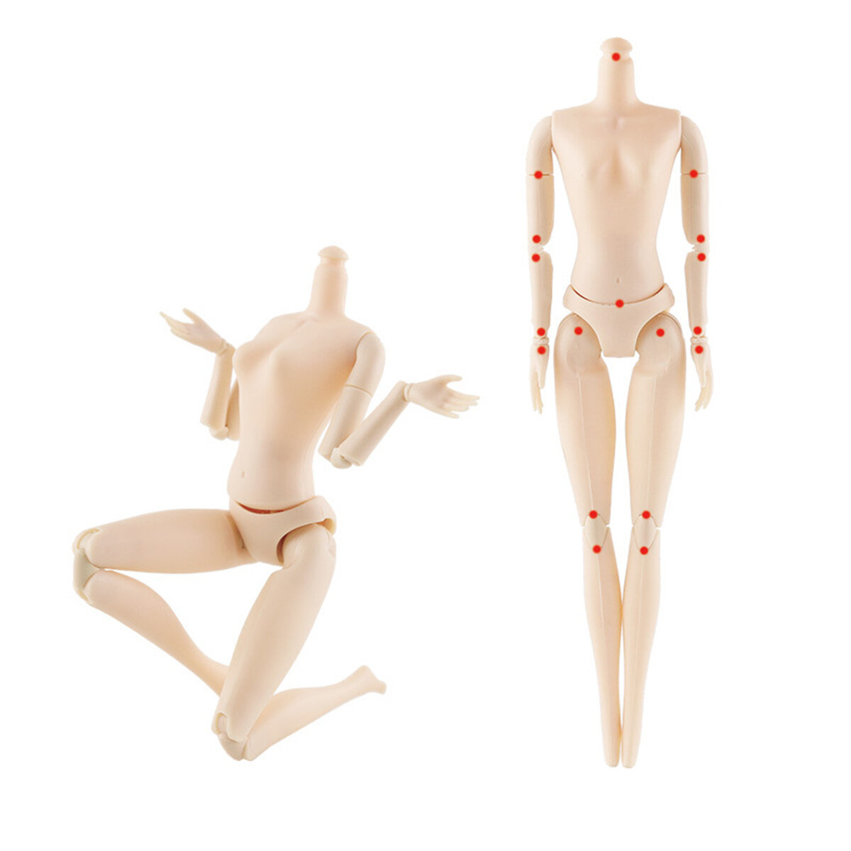 12-дюймовый DIY для Кукольных Комплектов Игрушечная Фигурка Совместная Обнаженная для Части Тела Куклы Популярная Коммуна