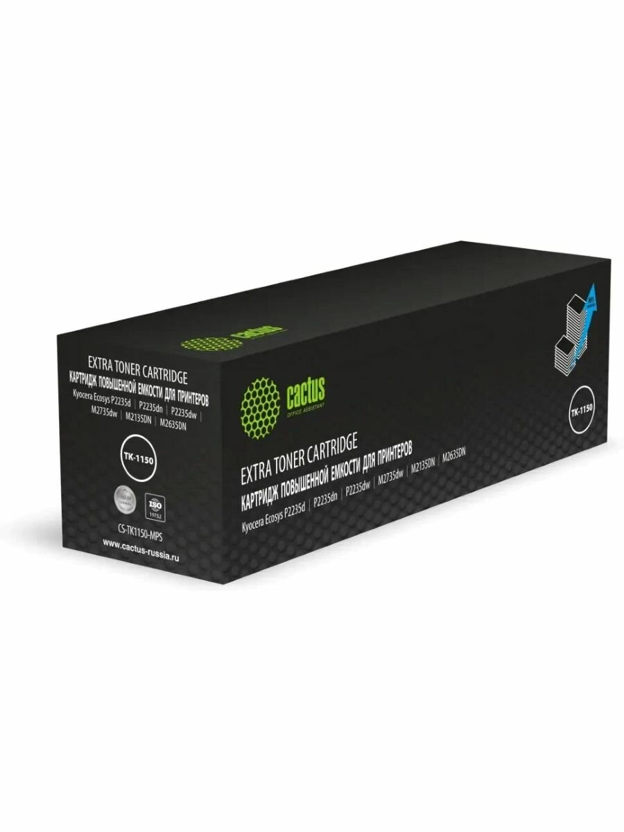 Картридж Cactus CS-TK1150-MPS, для Kyocera, лазерный, черный, 5000 стр