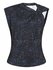 Топ Sequin-print knot-detail top
