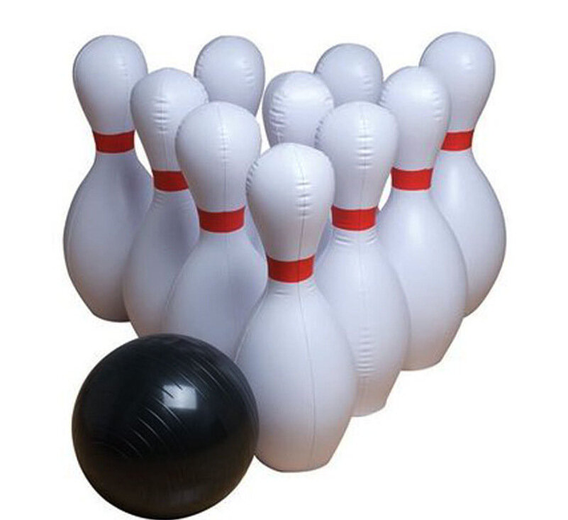 Набор надувных боулинговых шаров для продажи, надувные пляжные шары для игры на лужайке