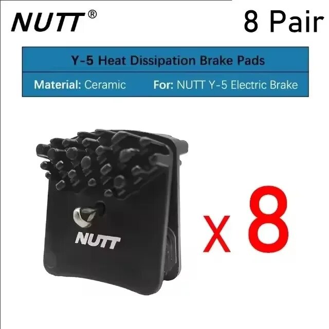 Тормозные колодки NUTT для скутера Y5 8 Pair Ceramics