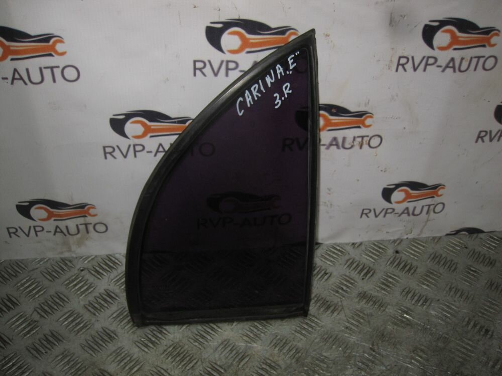 Стекло двери заднее правое Toyota Carina E 1992—98