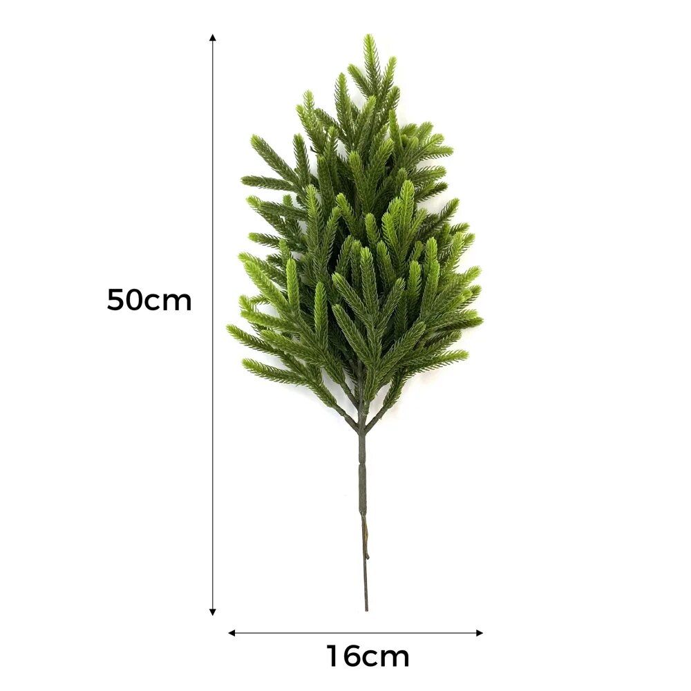 Искусственные ветки сосны, 50см, цвет 40cm