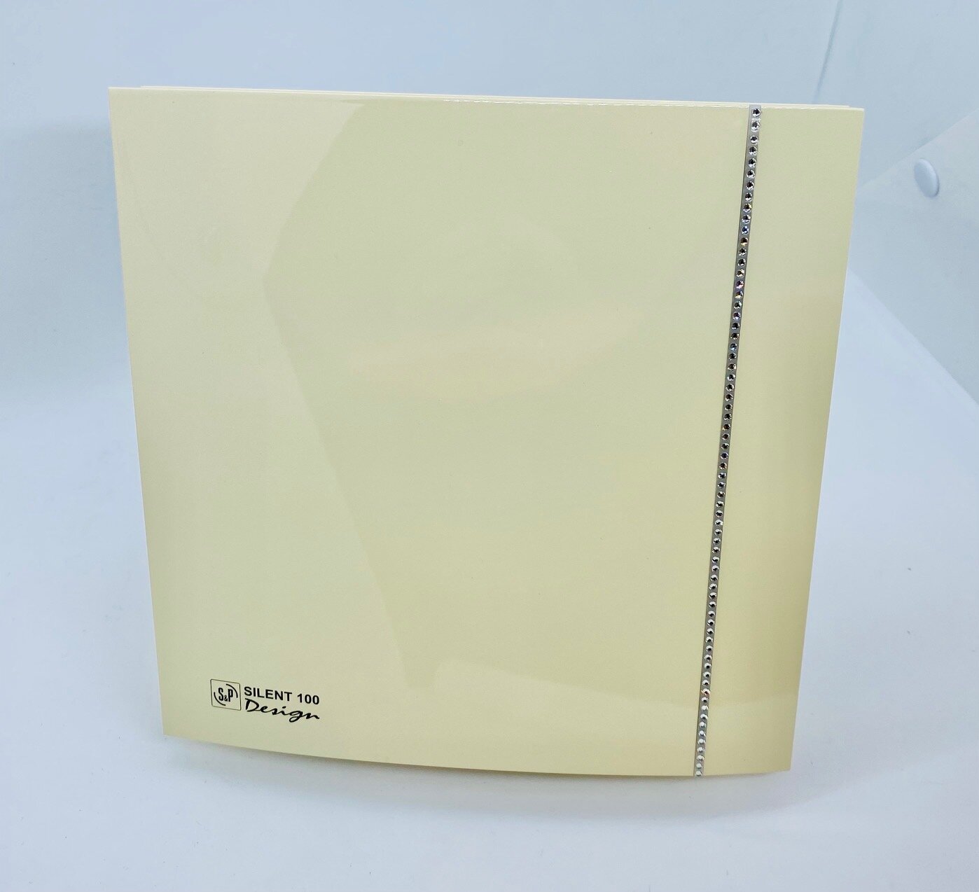 Вытяжной вентилятор Soler&Palau Silent 100 CZ DESIGN SWAROVSKI IVORY, 100мм, слоновая кость с кристалами