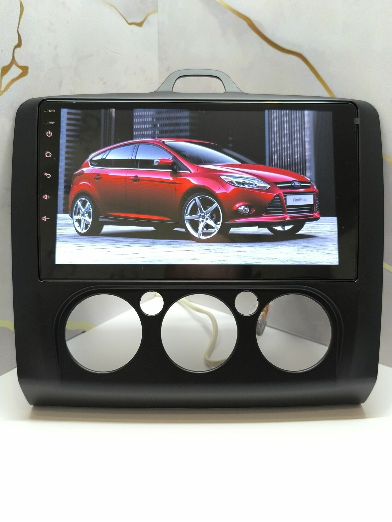 Магнитола Ford Focus 2, андроид 2Gb+32Gb 9 дюймов, IPS экран 1280*720/ Штатная магнитола Форд фокус 2 (2005 - 2011) Комплектация с кондиционером