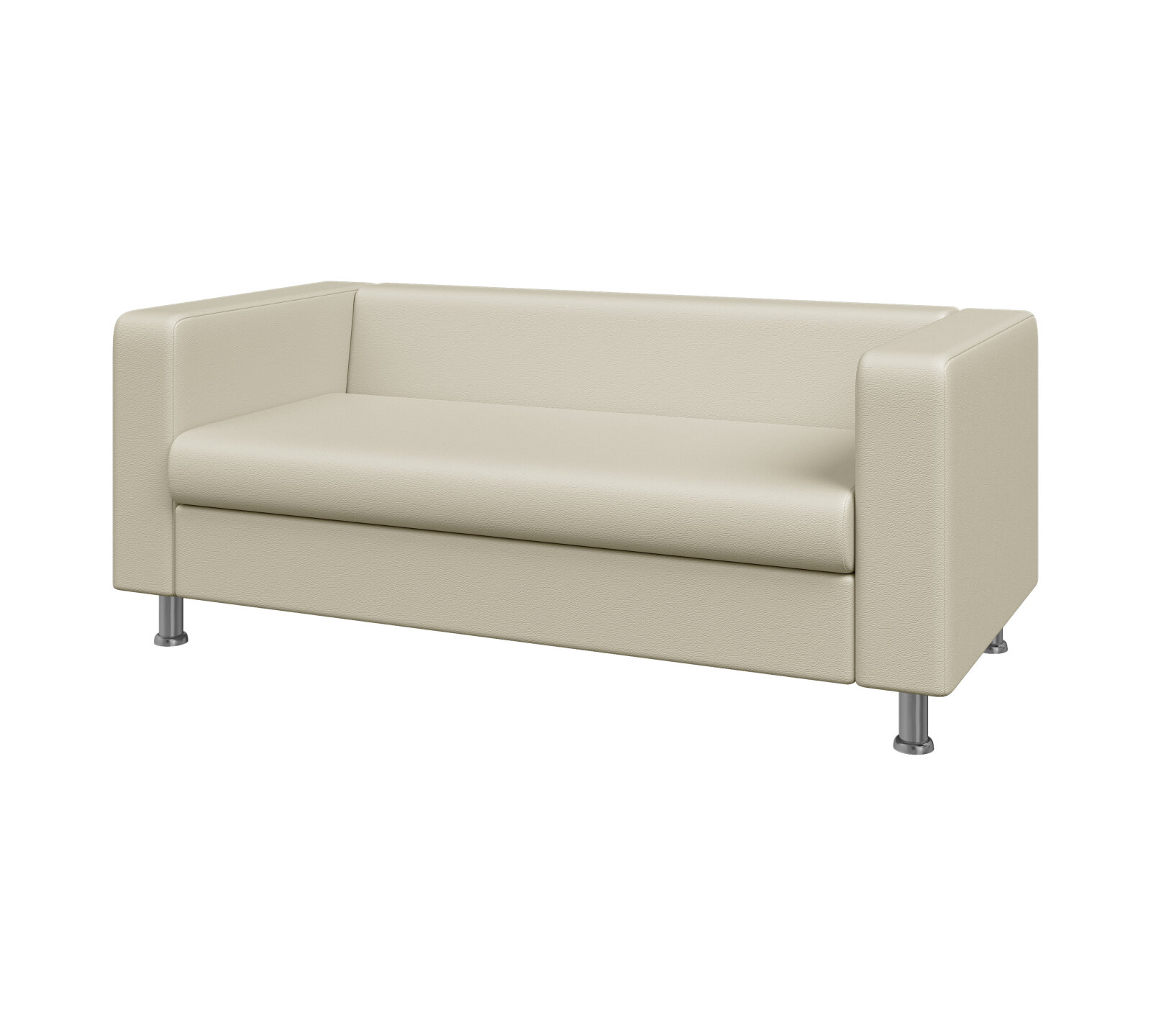 Диван офисный "Алекто" 3х-местный бежевый