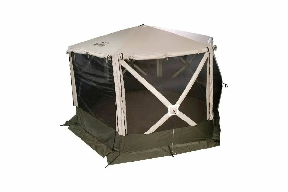 Шатер Следопыт "PF-TOR-K06", быстросборный, внешний каркас, 3,46x3,46 м