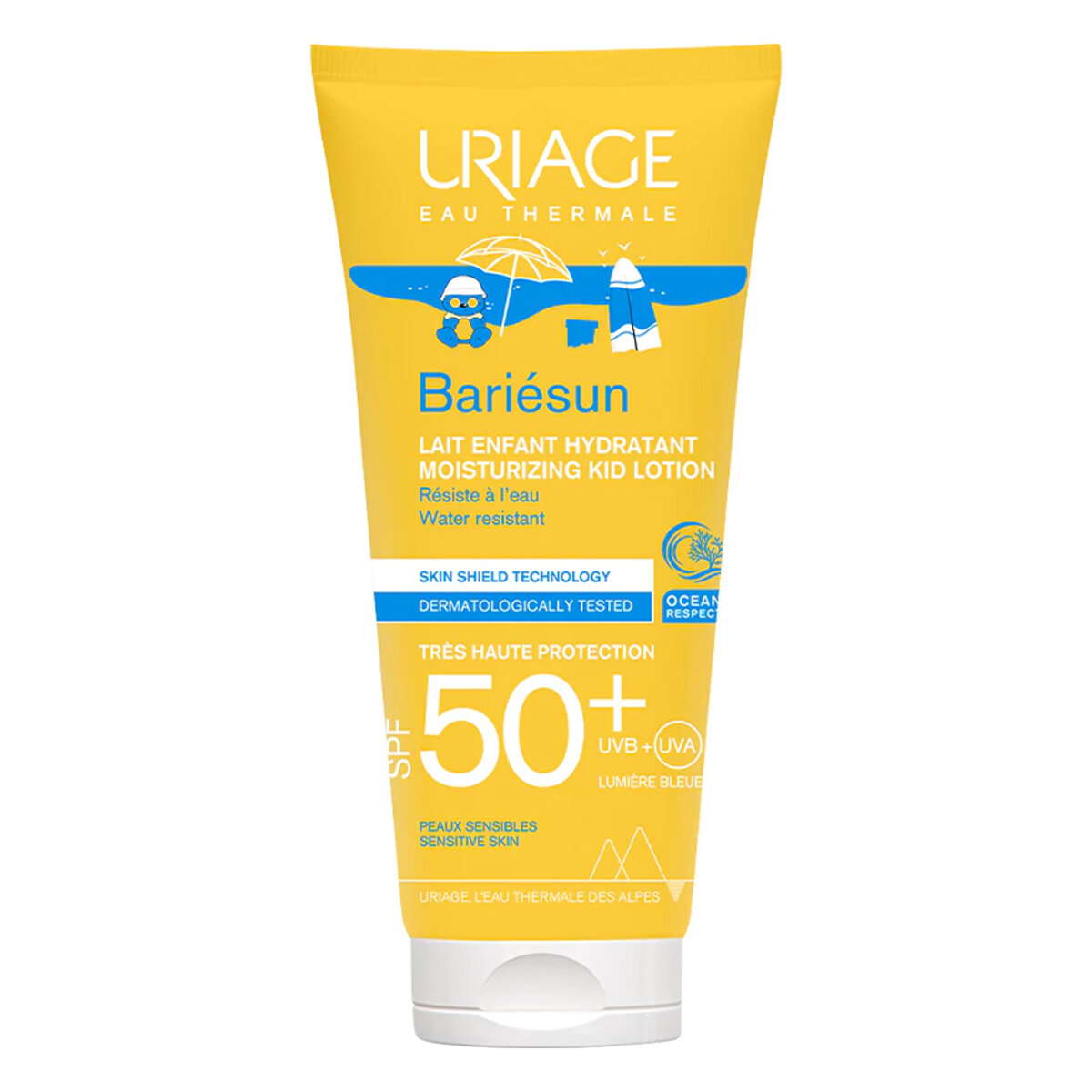Uriage Солнцезащитное увлажняющее молочко для детей Bariesun Lait Enfant Hydratant SPF50+ 100мл