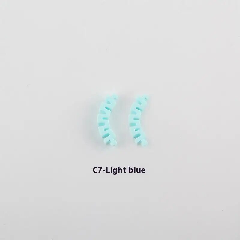 Противоскользящие силиконовые ножки для очков HELTFARM Голубой, Light blue