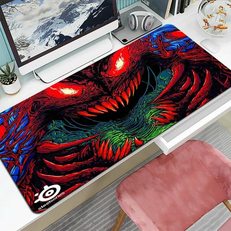 Коврик для мыши SteelSeries "Rui", XL, нескользящий, водонепроницаемый, 400х900 мм