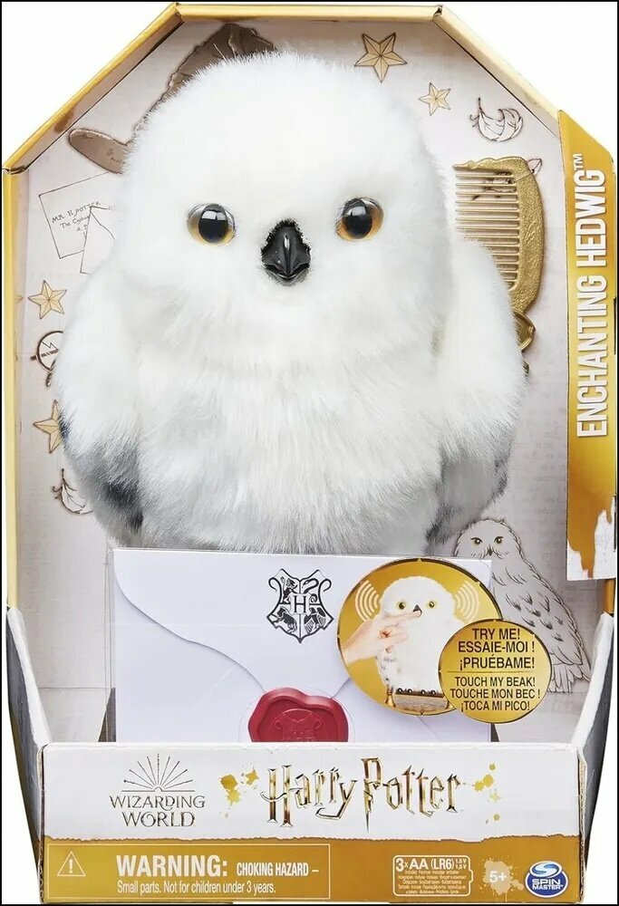Интерактивная игрушка Сова Букля Гарри Поттер Wizarding World Harry Potter 6061829