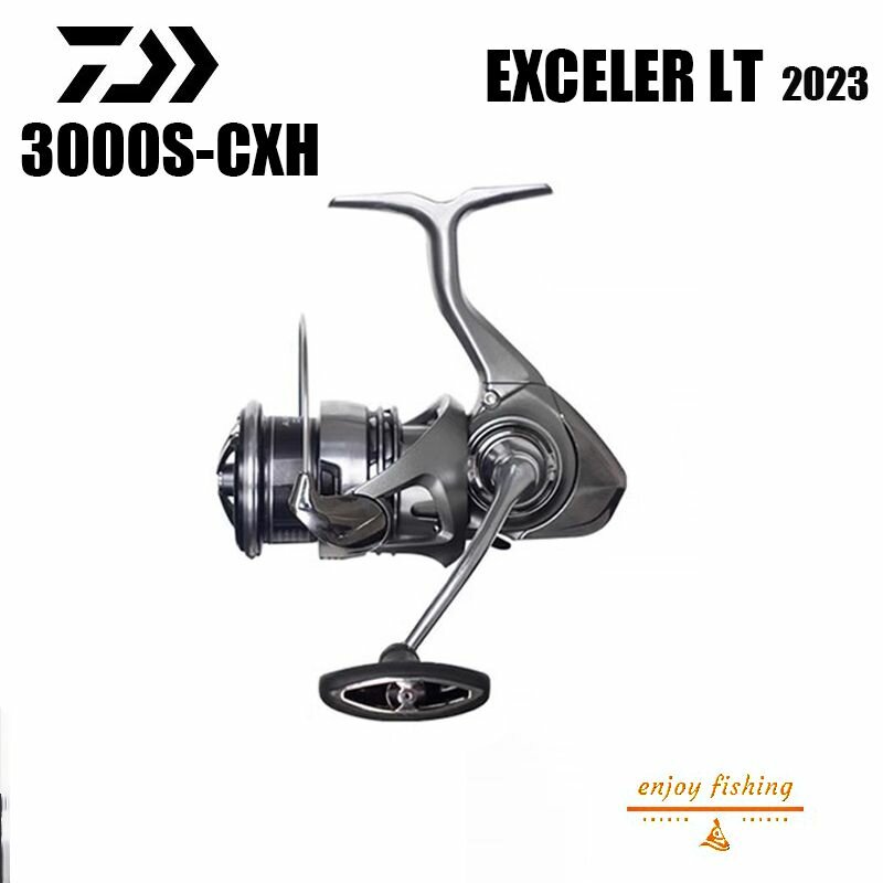2023 Daiwa Exceler LT Спиннинговая катушка Высокая скорость, Лёгкий вес LT 3000S-CXH