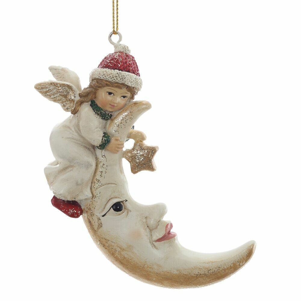 Украшение подвесное "Ангел", 6х3х10 см, 2 вида, цена за 1шт.