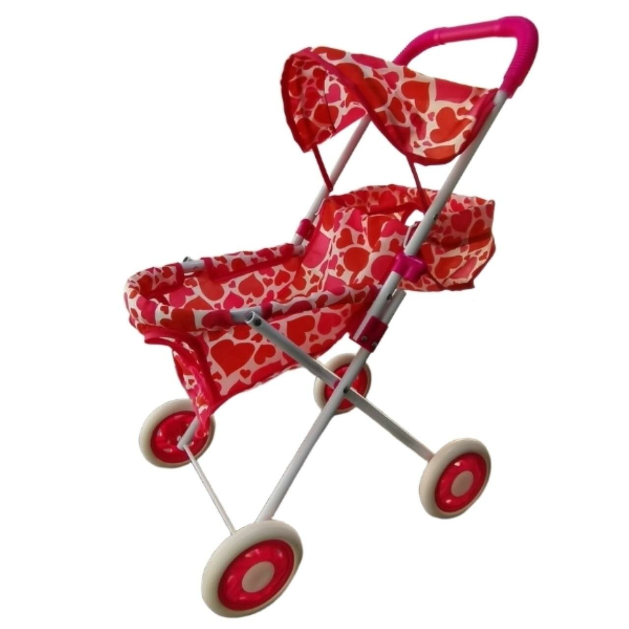 Коляска для кукол, металлическая, размер: 49x29x57 см, в п 56x27x10 см