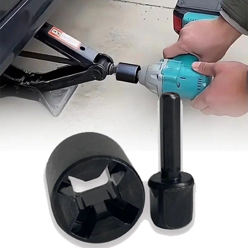 Сверхпрочный Стальной Автомобильный Домкрат Для Прицепов, Адаптер Для Дрели, Электрический Ремень Для Выравнивания Лодок