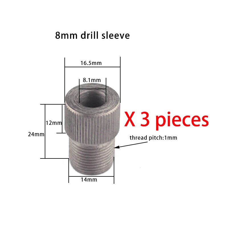 Направляющие втулки YOMO 3 в 1 для сверла 3-15 мм 8mm drill sleeve