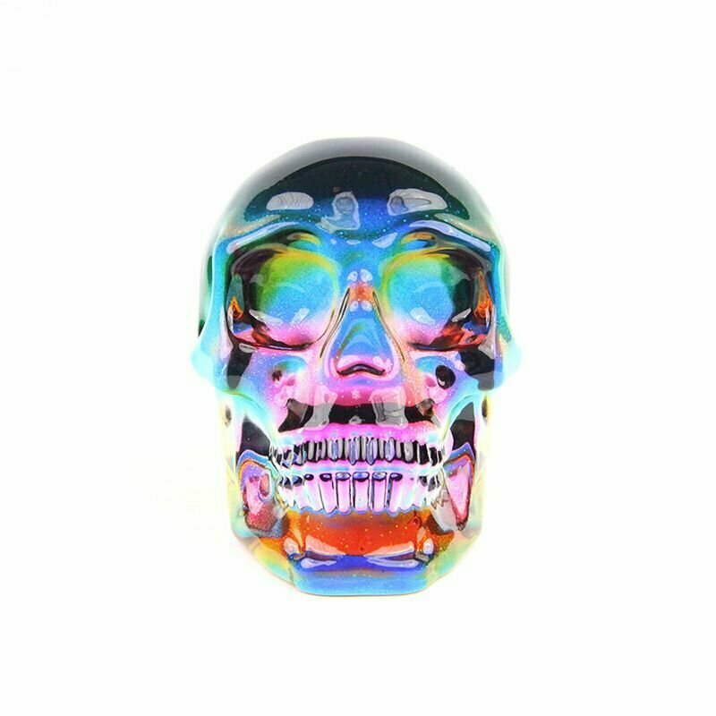 Хрустальный череп, декоративный, Прозрачные цвета .5.5*4*4