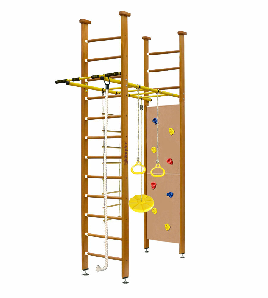 Шведская стенка Kemfer Magic Trick [№5 Шоколадный Высота 3 м]