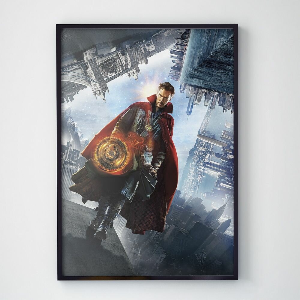 Плакат, постер Доктор Стрэндж, Doctor Strange на холсте, размер 42х60см