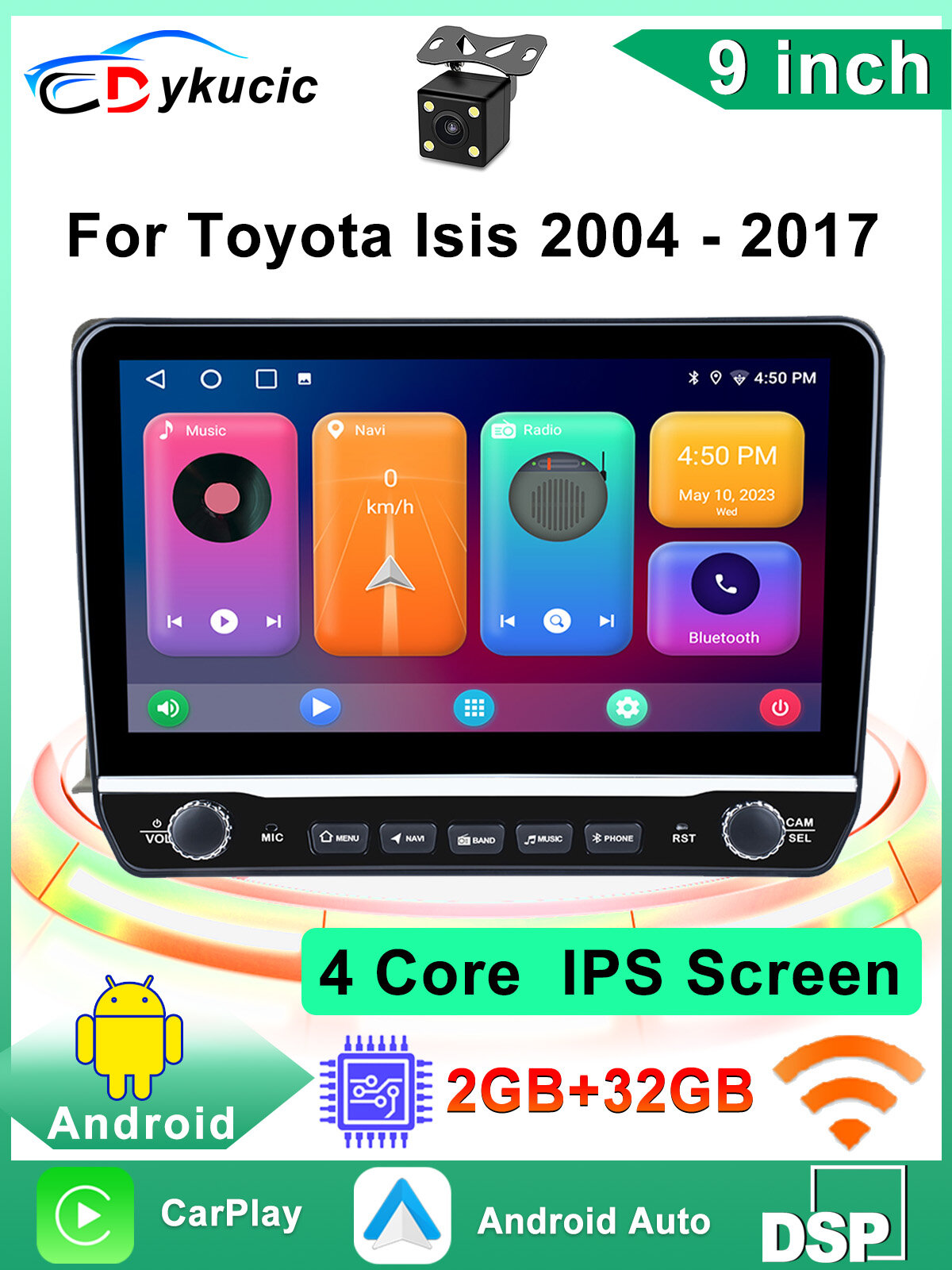 Магнитола для Toyota Isis 2004-2017