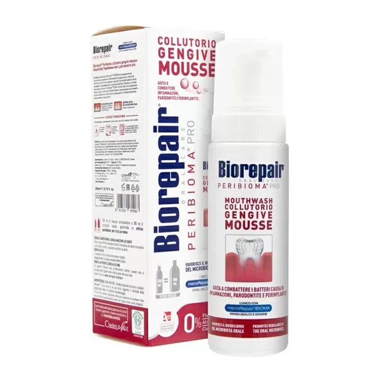 BIOREPAIR Peribioma Mouth Wash Мусс для полости рта Peribioma 200 мл