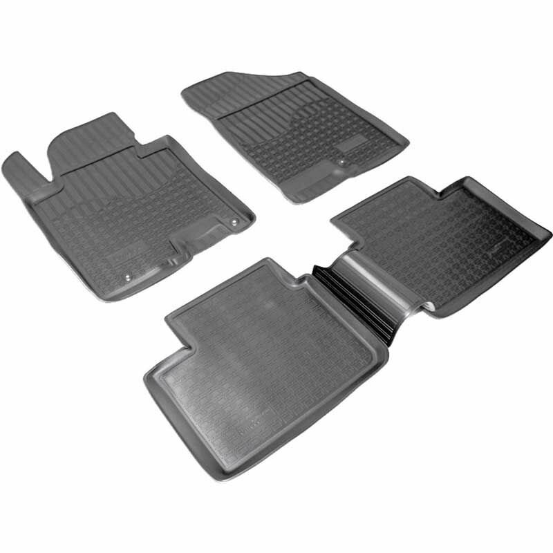 Коврики в салон NPL-P0-34-40 Norplast Isuzu Elf NQR 2005-, полиуретан (чёрный)