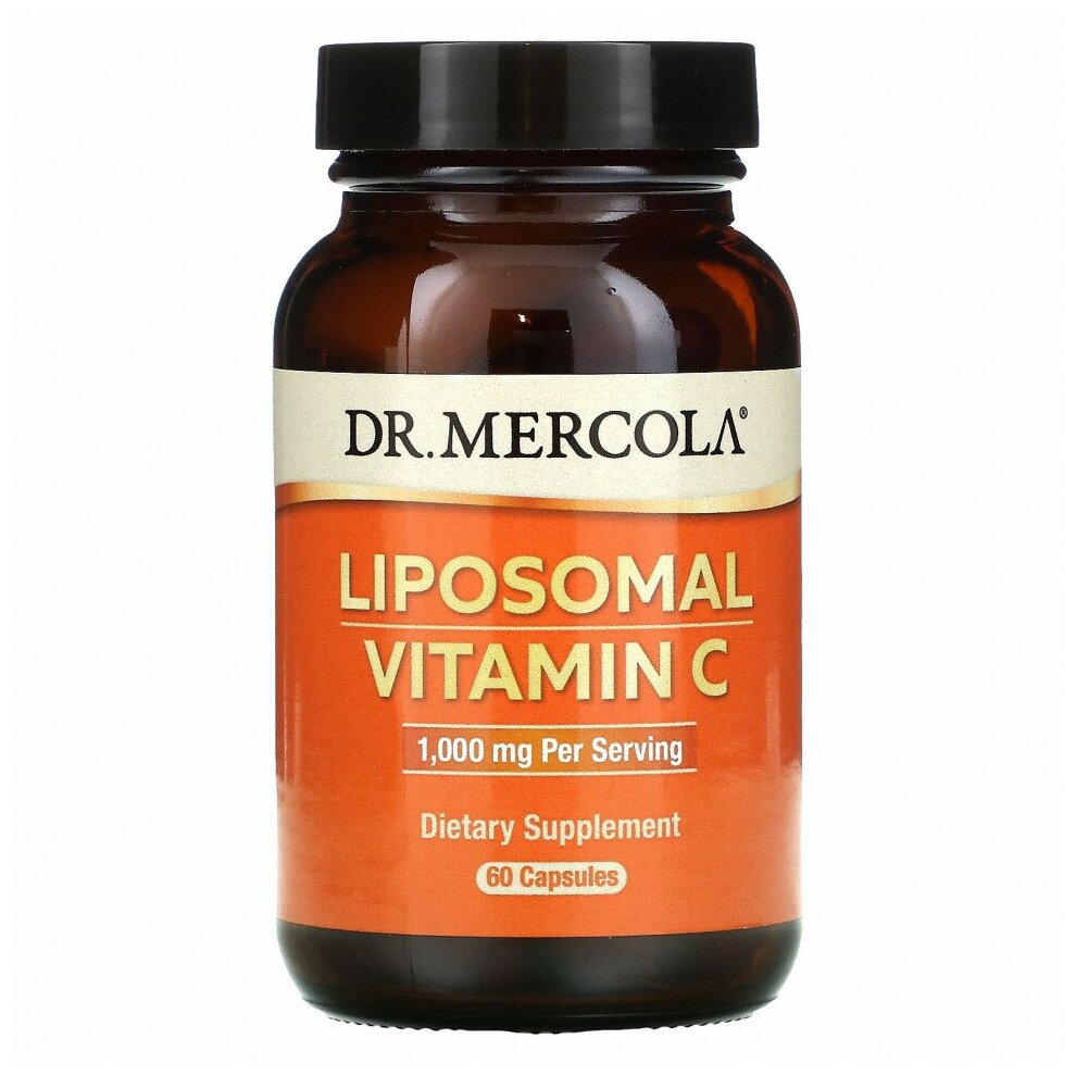 Dr. Mercola Liposomal Vitamin C (Липосомальный витамин С) 1000 мг 60 капсул
