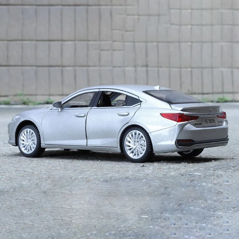 Миниатюрная модель автомобиля из литого металла Лексус ES300H модель автомобиля Игрушки 1:24 Lexus ES300H, со светом и звуками