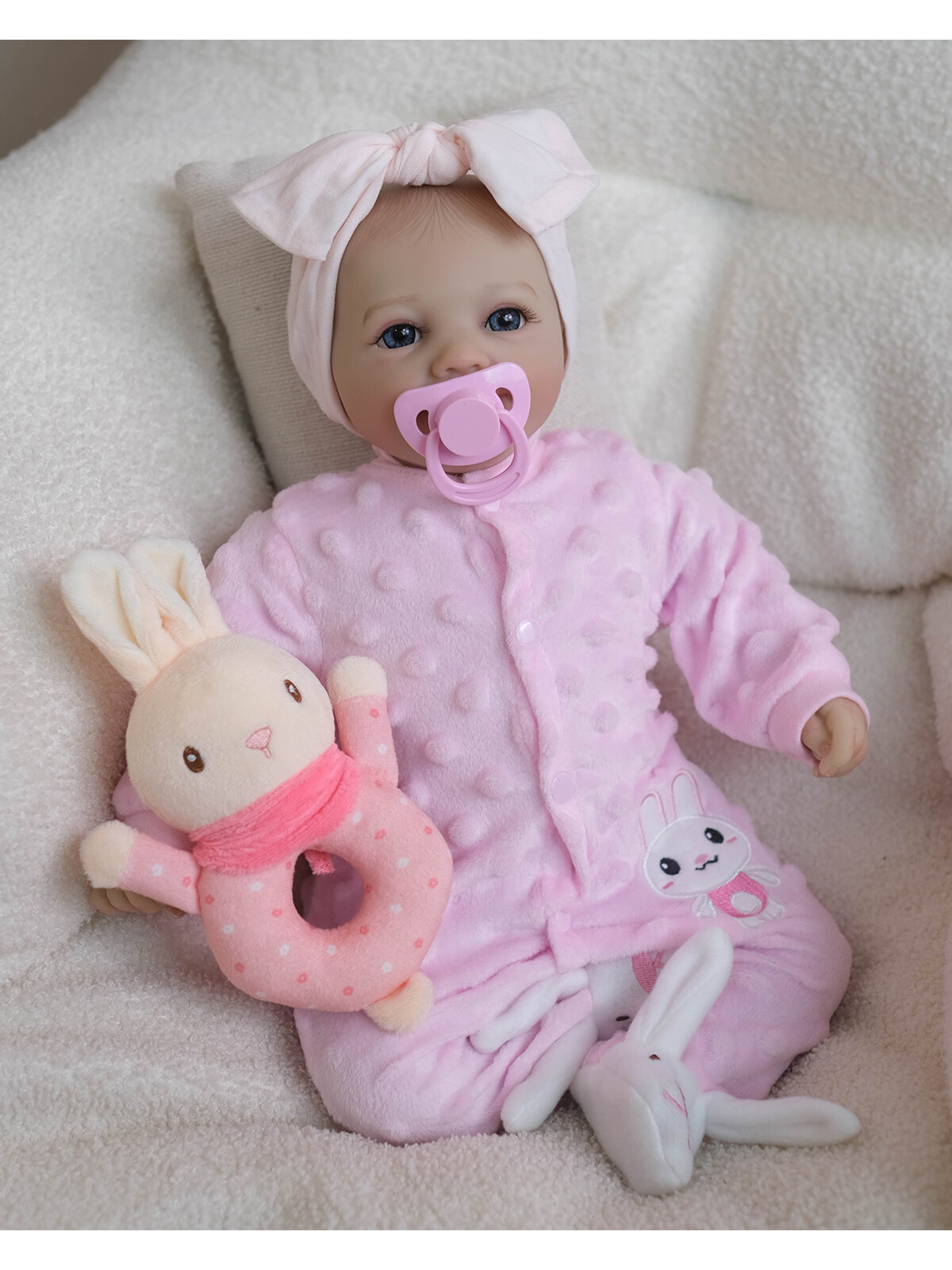 Кукла REBORN Лана, мягконабивной винил, 42 см, в подарочной упаковке, для девочек