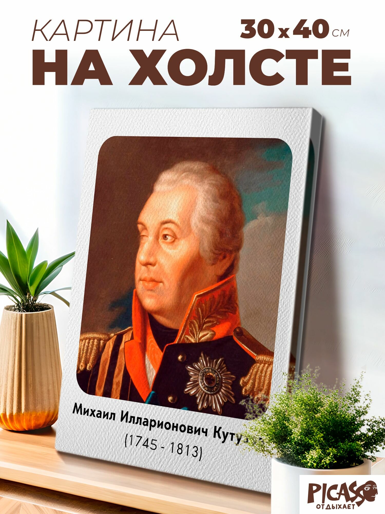 Картина на стену Кутузов портрет